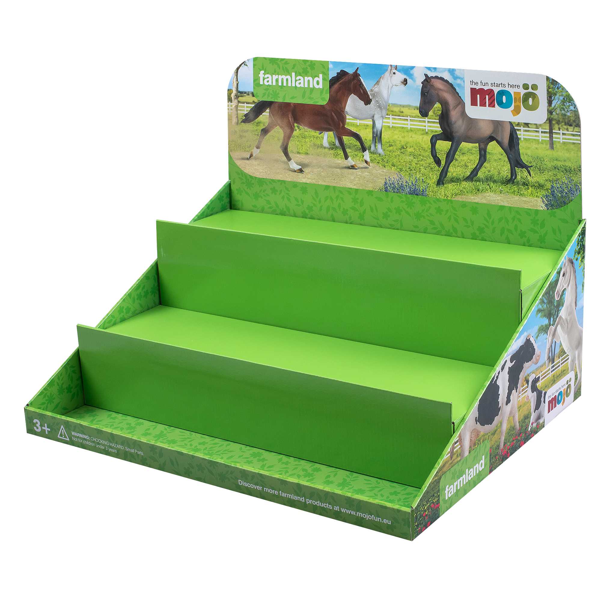 Mojo Karton display, Bondegårdsdyr - Mojo - Import for Kids ApS