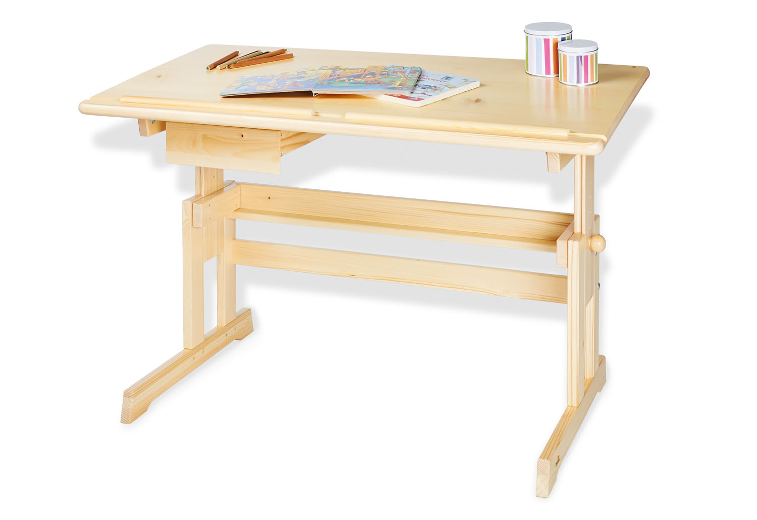 Pinolino Children's Desk, Lena/Lacquered Wood - Chairs, tables and ...