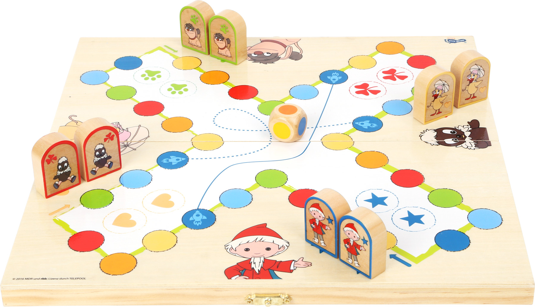 small foot Ludo, Our Sandman - Puzzle and games - Import for Kids ApS