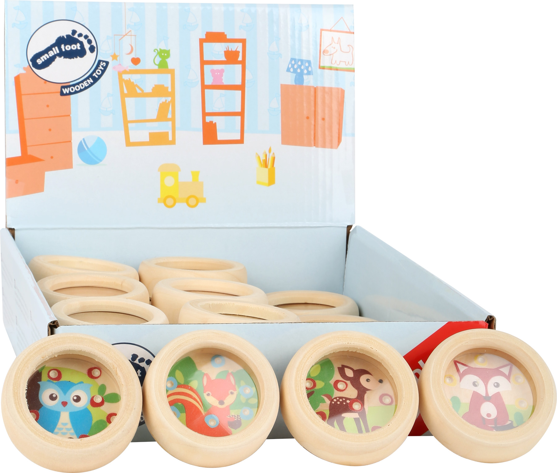 small foot Display Labyrinth (24 pcs), Sphere - small foot - Import for ...