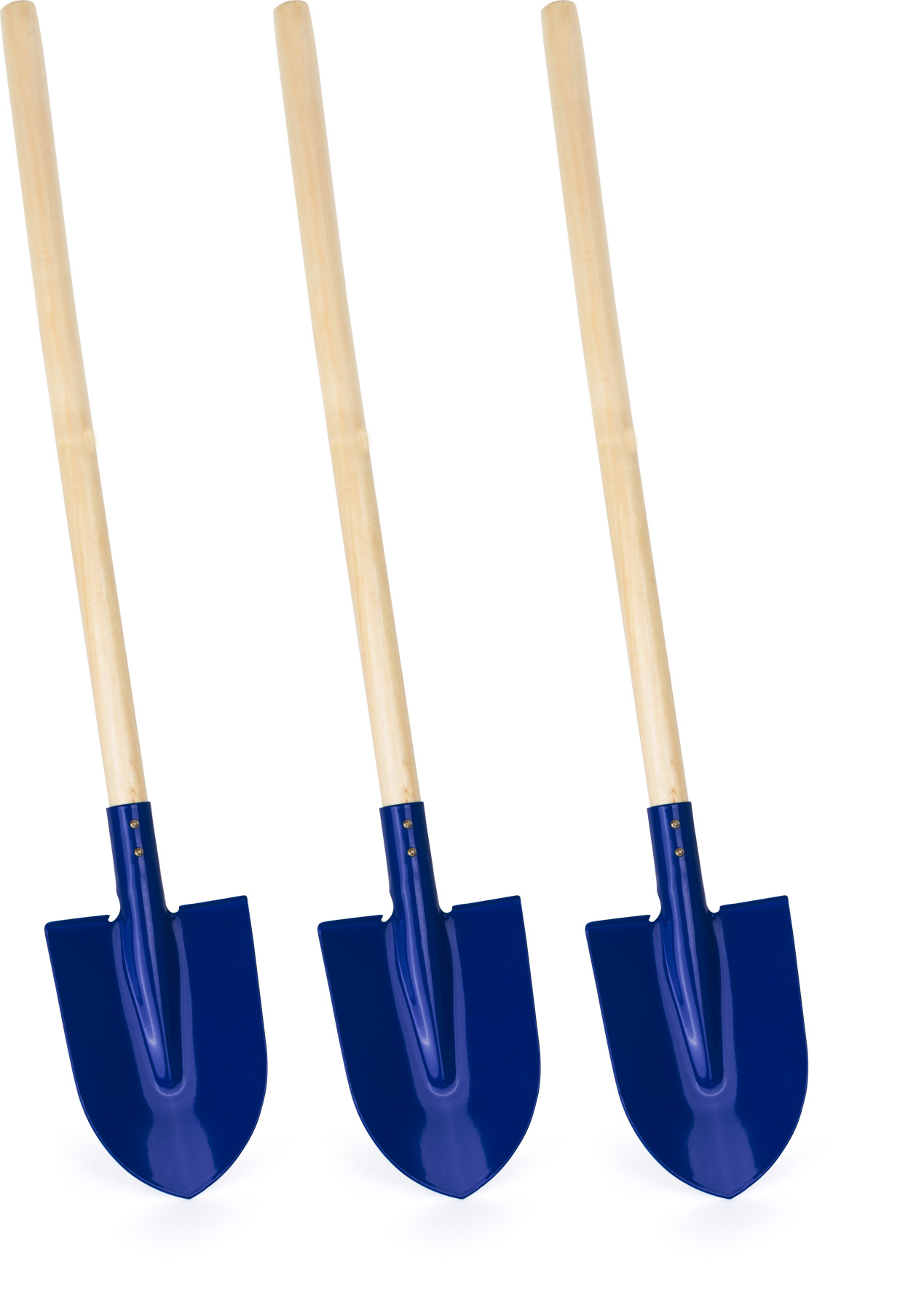 Shovels 3-Pack, blue - small foot - Import for Kids ApS